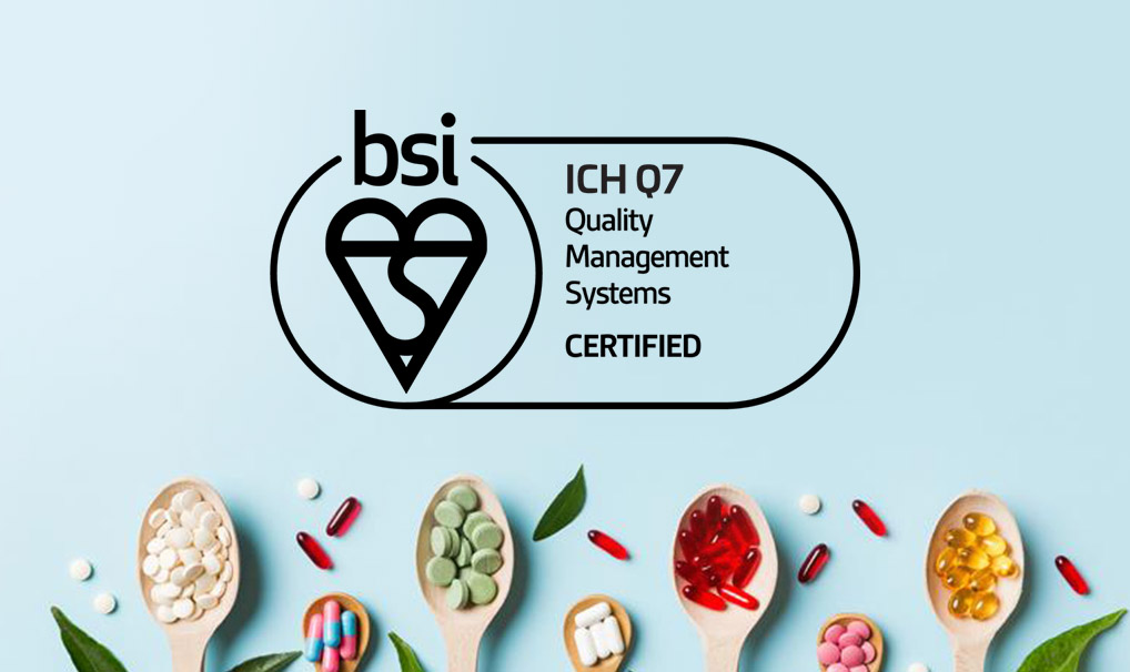 ECS Brands Achieves New ICH Q7 Certification - ECS Brands